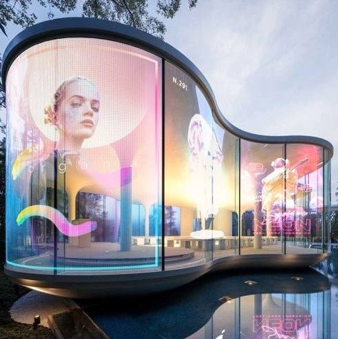 Transperant Indoor Led - OSIYA Group - India's No.1 Digital Display ...